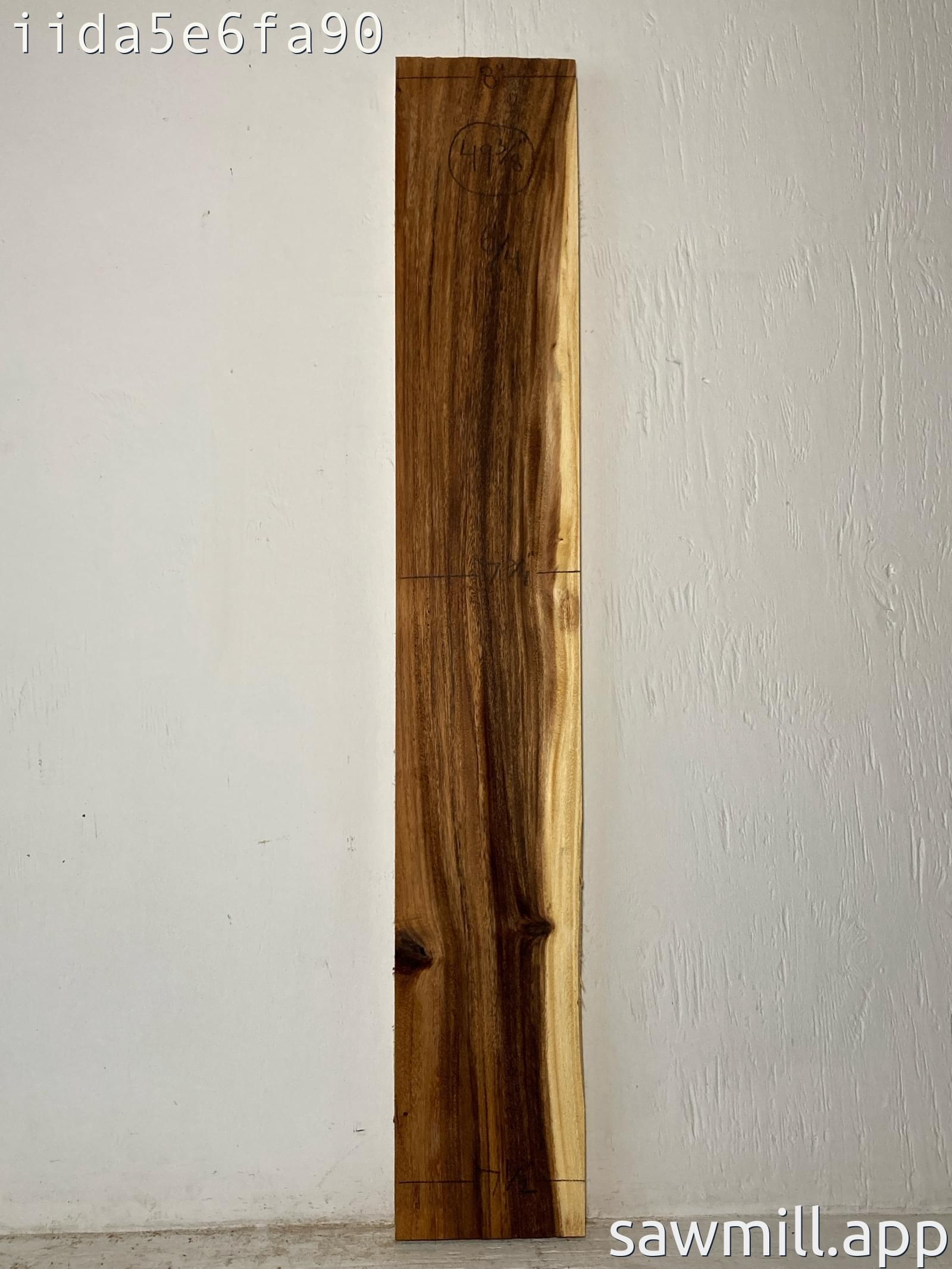 1.5" x 8" x 49" Monkeypod – Kalani Hardwoods